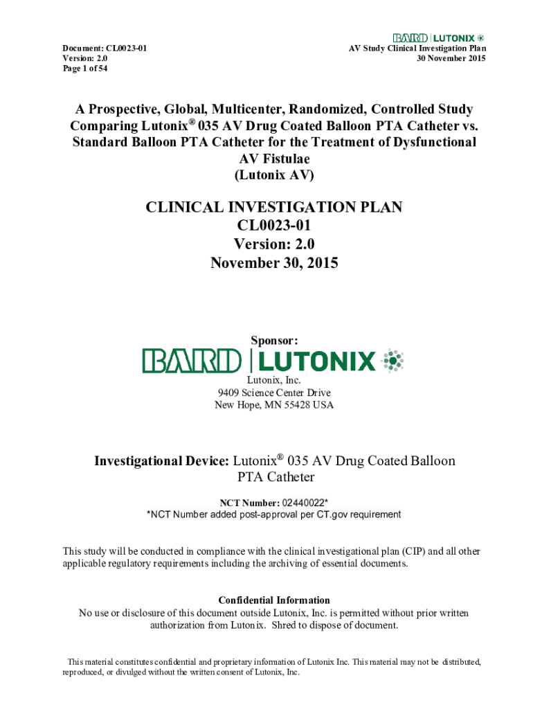 Fillable Online clinicaltrials.govProvidedDocs41056-F275, Clinical ...