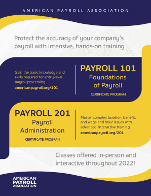 Fillable Online info americanpayroll payroll 101 Fax Email Print ...