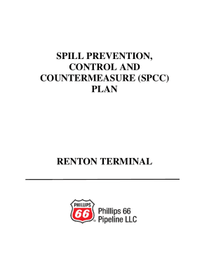 Fillable Online Spill Prevention, Control, and Countermeasure (SPCC ...
