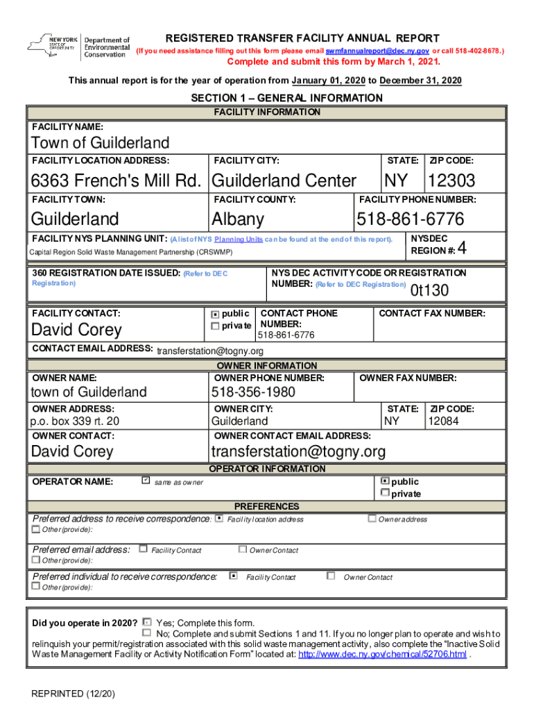 Fillable Online SECTION 1 GENERAL INFORMATION Fax Email Print - pdfFiller