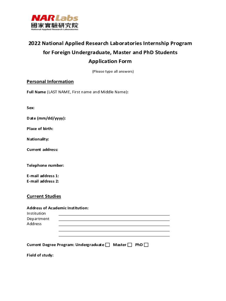 Fillable Online roc-taiwan.orguploadssites2022 National Applied ...