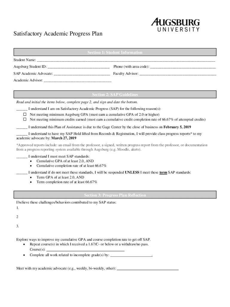 Fillable Online Probation Plan of Assistance Fax Email Print - pdfFiller