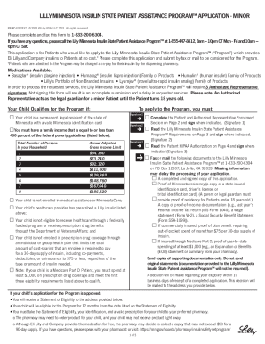 Fillable Online Lilly Cares ApplicationLilly Cares Fax Email Print ...