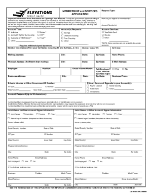 Fillable Online MEMBERSHIP and SERVICES APPLICATION Fax Email Print ...