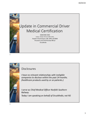 Fillable Online CDL Self-Certification and Medical Examiner Certificate ...