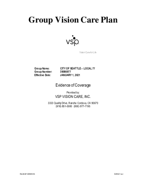 Fillable Online VisionCare.pdf - Group Vision Care Plan Vision Care for Life Group Name ... Fax ...