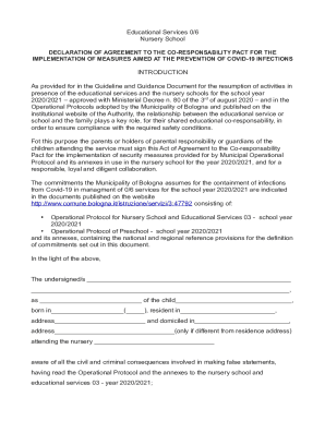 Fillable Online The National School Reform Agreement - Department of ...