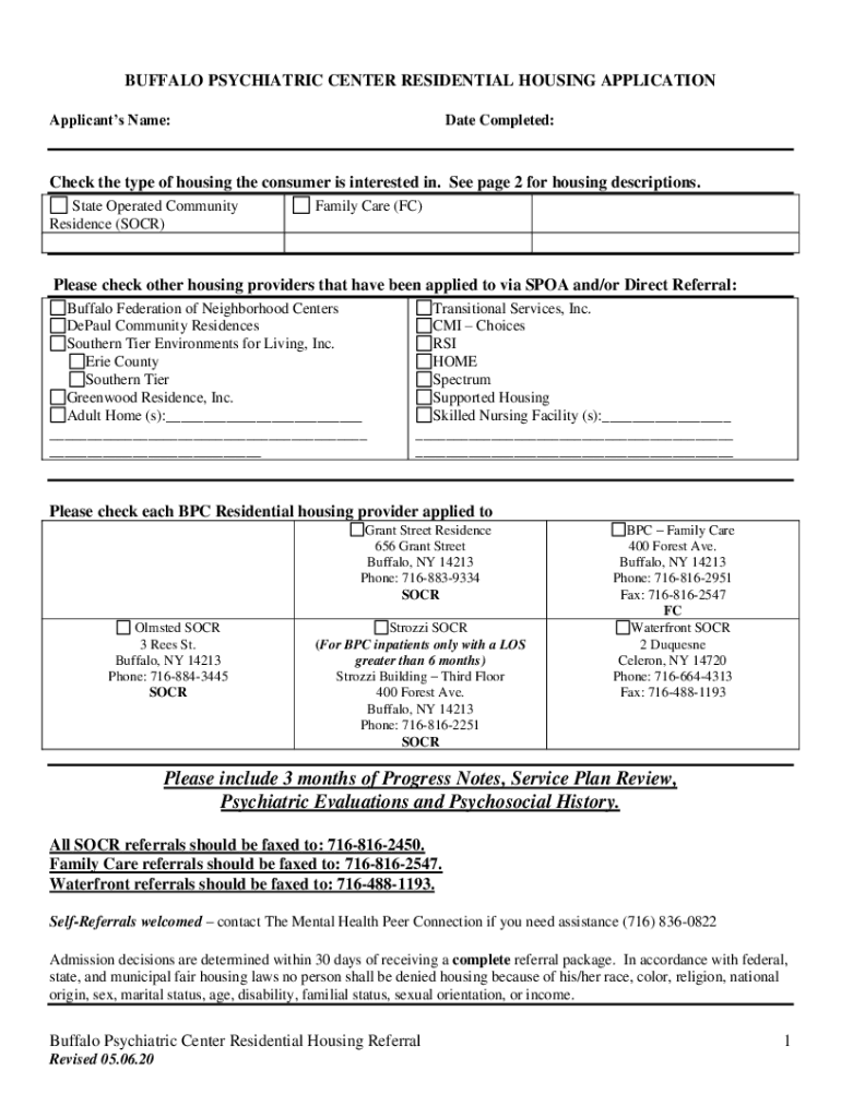 Fillable Online omh ny Please include 3 months of Progress Notes ...