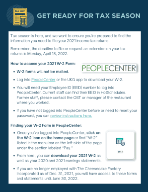 Fillable Online Tax forms flyer 8.5 x 11 Fax Email Print - pdfFiller
