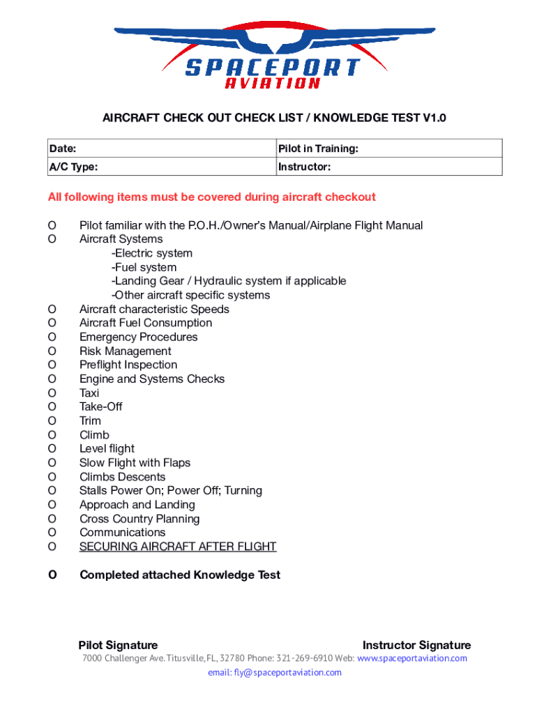 Fillable Online Aircraft maintenance checks and inspections - Aircraft ...