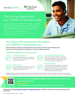 Fillable Online Enrollment and Prescription Form - TREMFYA Fax Email ...