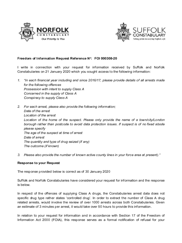 Fillable Online How to make a freedom of information (FOI) request Fax Email Print - pdfFiller