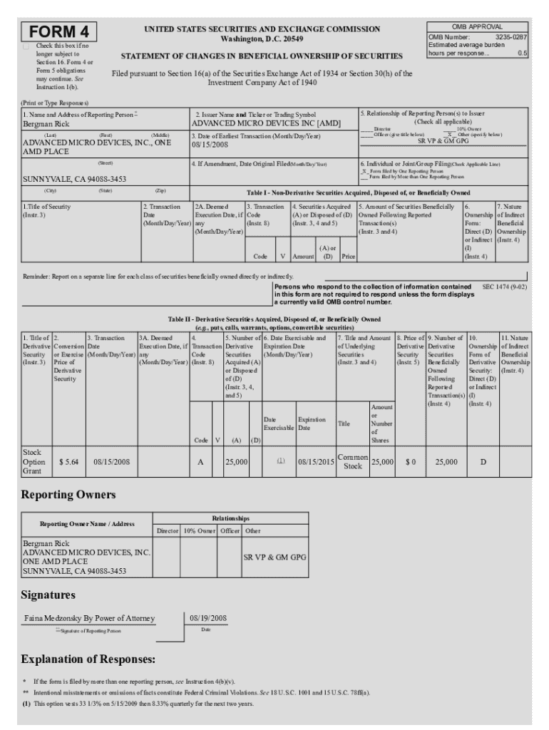 Fillable Online Advanced Micro Devices Fax Email Print - pdfFiller