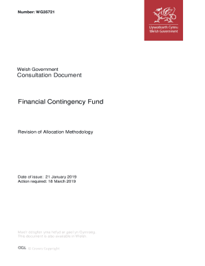 Fillable Online Financial Contingency Fund: Further Education and Open ...