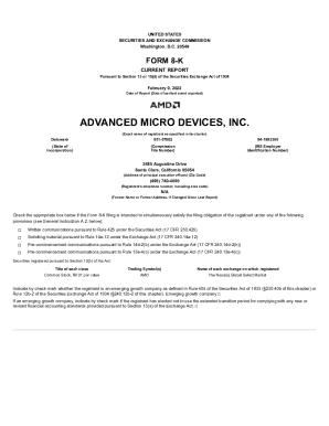 Fillable Online On January 10, 2022, AMD refiled its Premerger ...