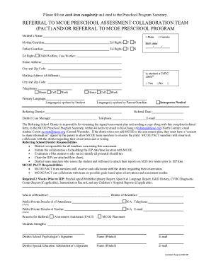 Fillable Online preschool.orgpreschool-portfolioCreating Portfolios for ...