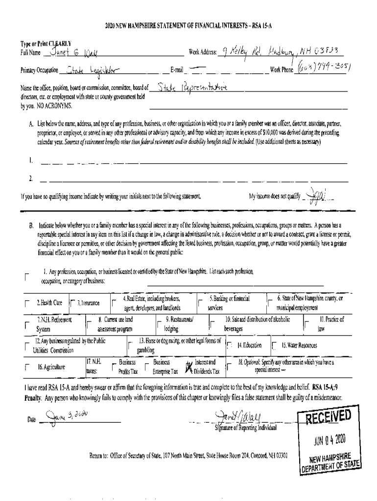 Fillable Online sos nh sos.nh.gov corporation-ucc-securitiesNH-SOS ...