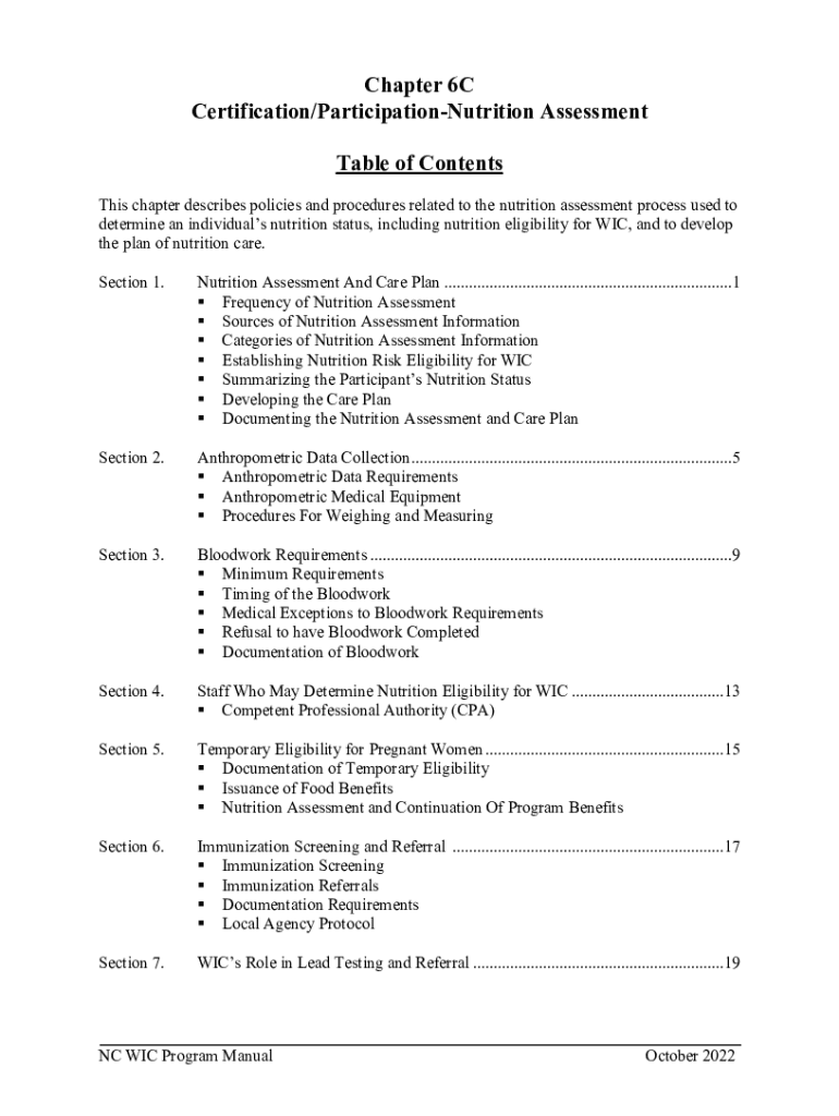 Fillable Online Nutritional Assessment - StatPearls - NCBI ...
