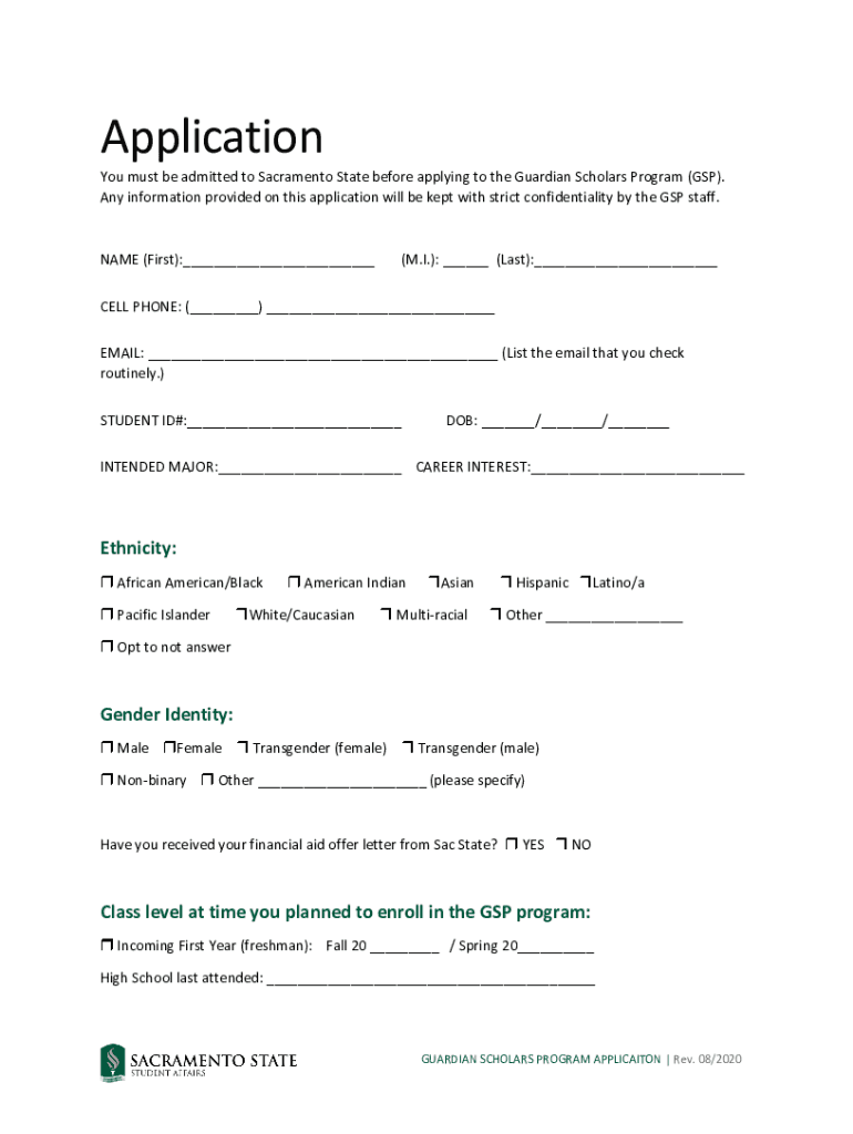 Fillable Online How to Apply (Application Information & Procedures ...