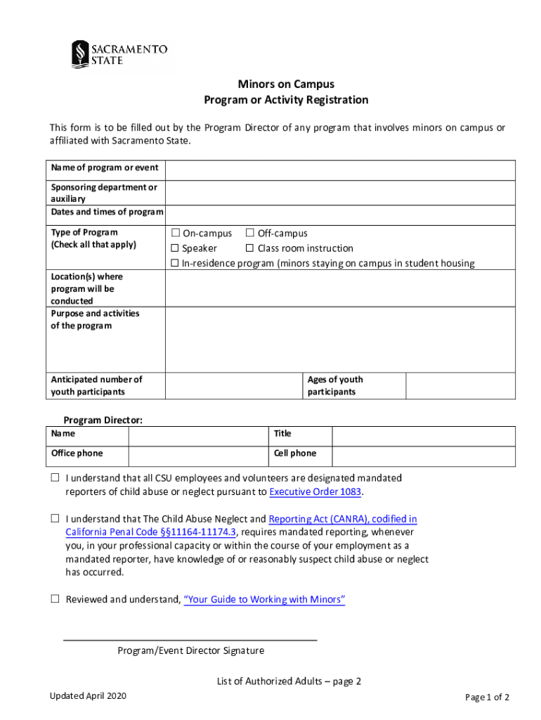 Fillable Online Program registration form v3 Fax Email Print - pdfFiller