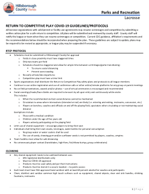 Fillable Online Return-to-Play Guidelines for Athletes After COVID-19 ...