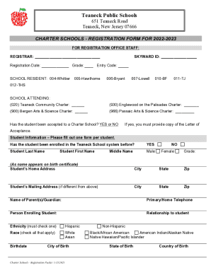 Fillable Online Teaneck School District (2022-23)Teaneck, NJ - Public School ReviewWelcome to ...