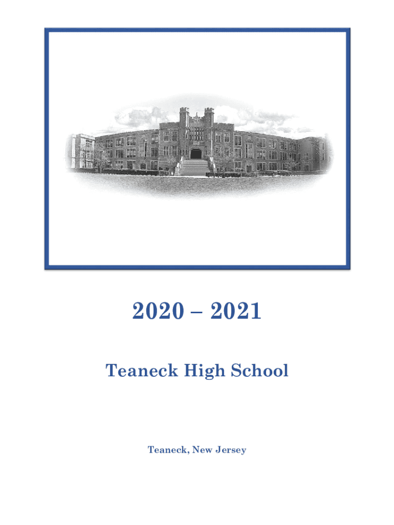 Fillable Online Teaneck High School in Teaneck, NJ - US News Best High ...