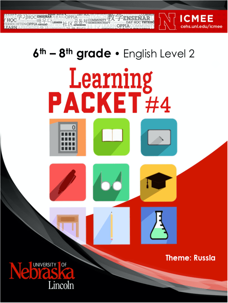 Fillable Online cehs unl cehs.unl.edu6th-8th-grade-packets-english ...