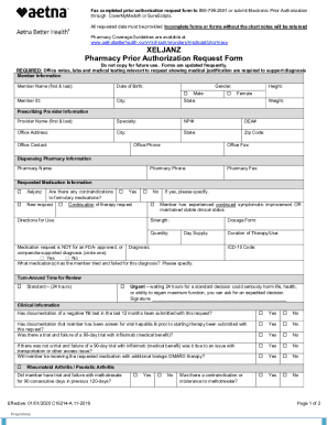 Fillable Online Request-Form-MI-1.1.2020 - Aetna Better Health Fax ...