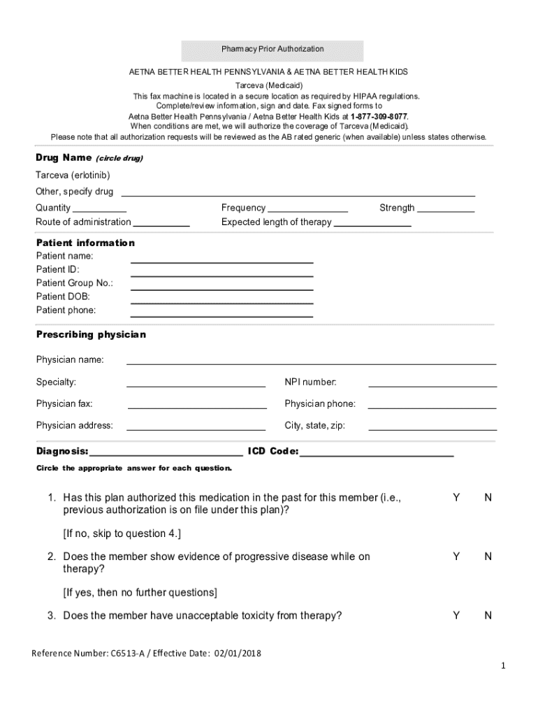 Fillable Online ABH-PennTarcevaPAForm. Accessible PDF Fax Email Print ...