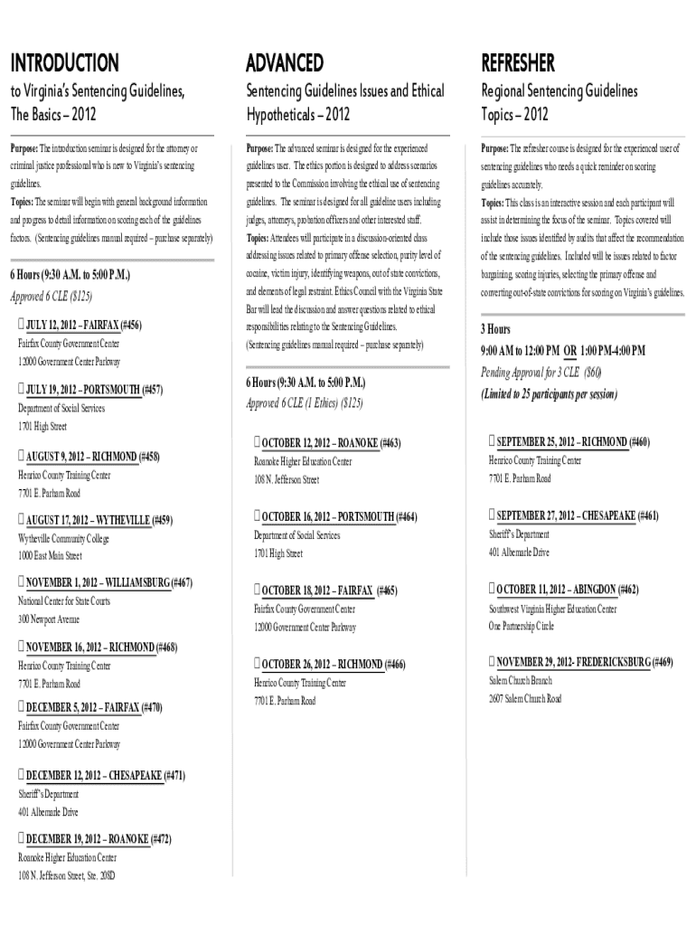 Fillable Online Welcome to the Virginia Criminal Sentencing ...