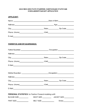 Fillable Online d38trduahtodj3.cloudfront.netfiles2020 Miss Gem State Stampede North Idaho State ...