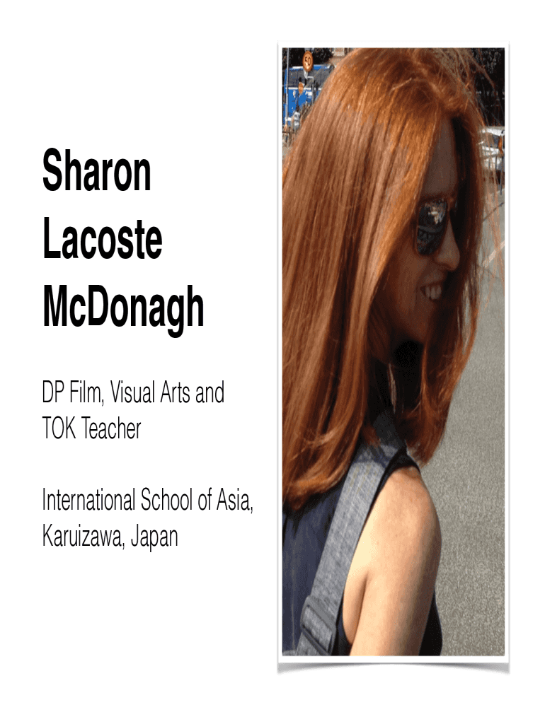 Fillable Online lu.linkedin.cominsharon-lacoste-mcdonaghSharon Lacoste McDonagh - Film & Media ...
