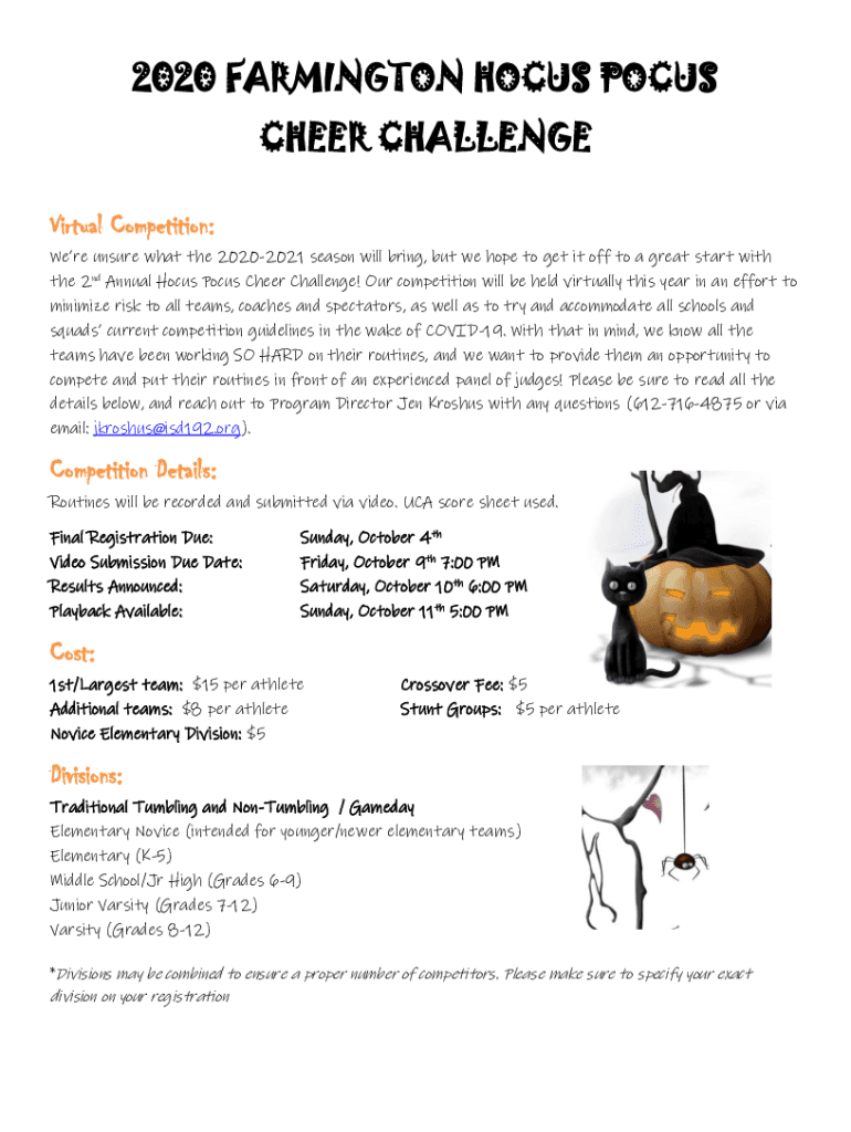 Fillable Online Hocus Pocus stars to reunite for a virtual event - New ...