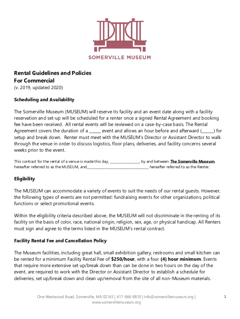 Fillable Online playeventrentals.comrental-policies-guidelinesRental ...