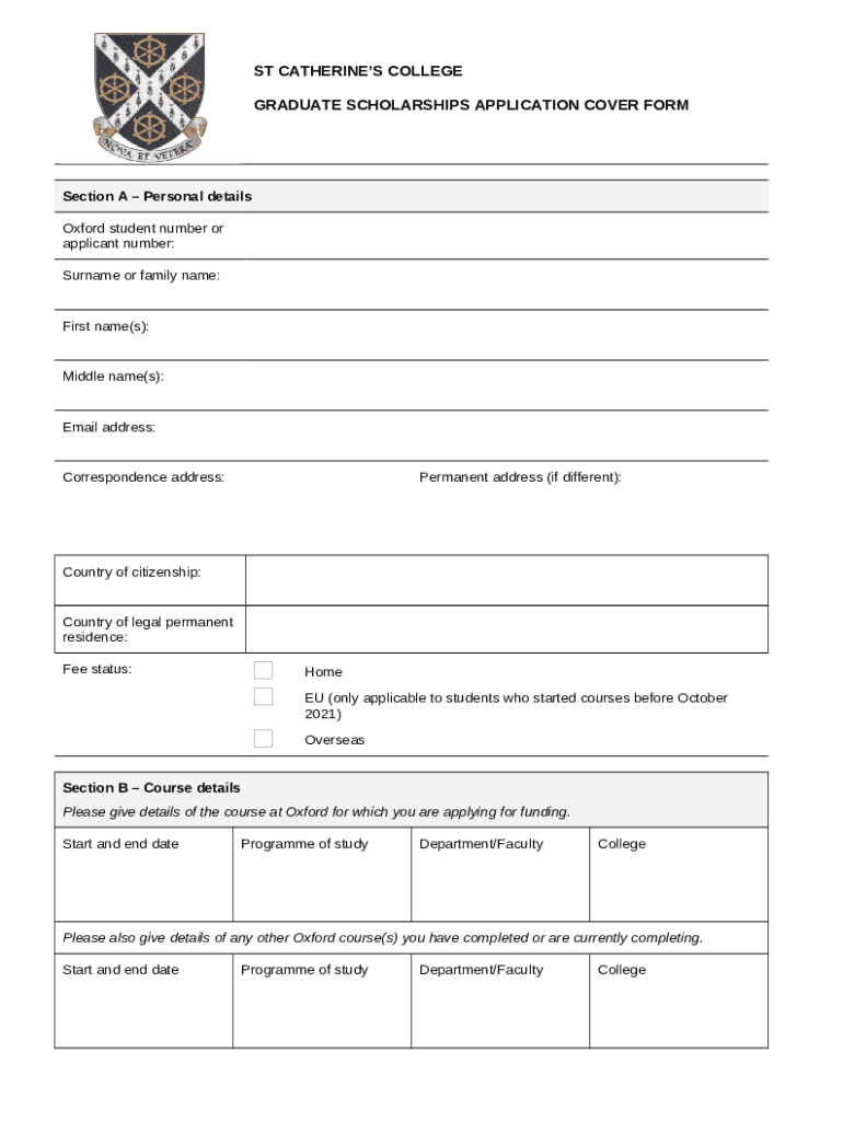 Word Application Cover Doc Template | pdfFiller