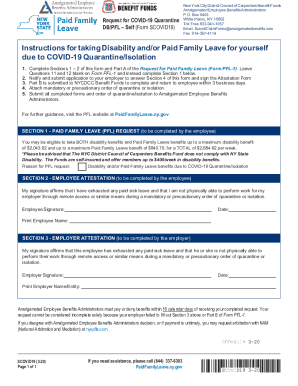 Fillable Online A Closer Look at the New York Paid Family Leave Request ...