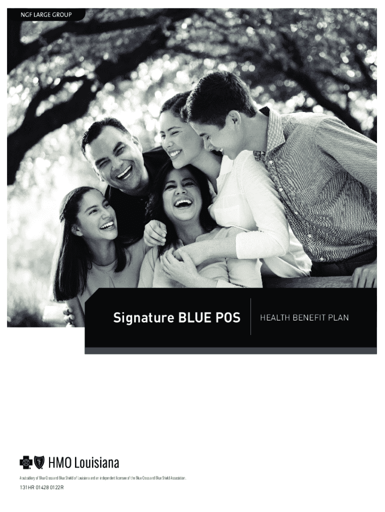 Fillable Online Signature Blue POS Health Benefit Plan. Signature Blue POS Health Benefit Plan ...