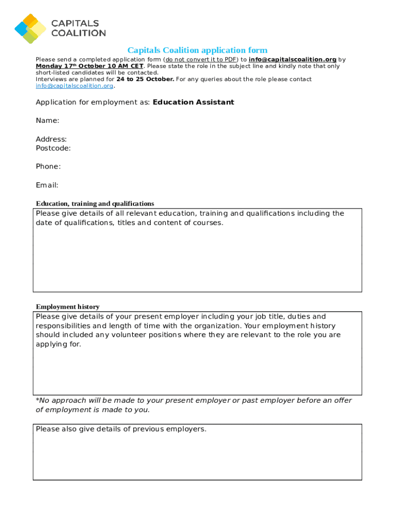 docest.complease-send-your-completedPlease Send Your Completed Application by Email To Doc ...