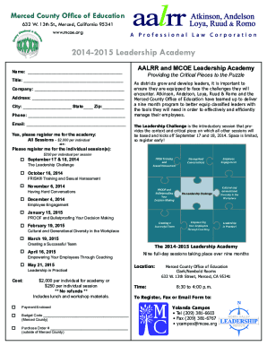 Fillable Online District Profile: Merced County Office of Education Fax ...