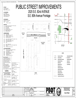 Fillable Online PUBLIC STREET IMPROVEMENTS Fax Email Print - pdfFiller