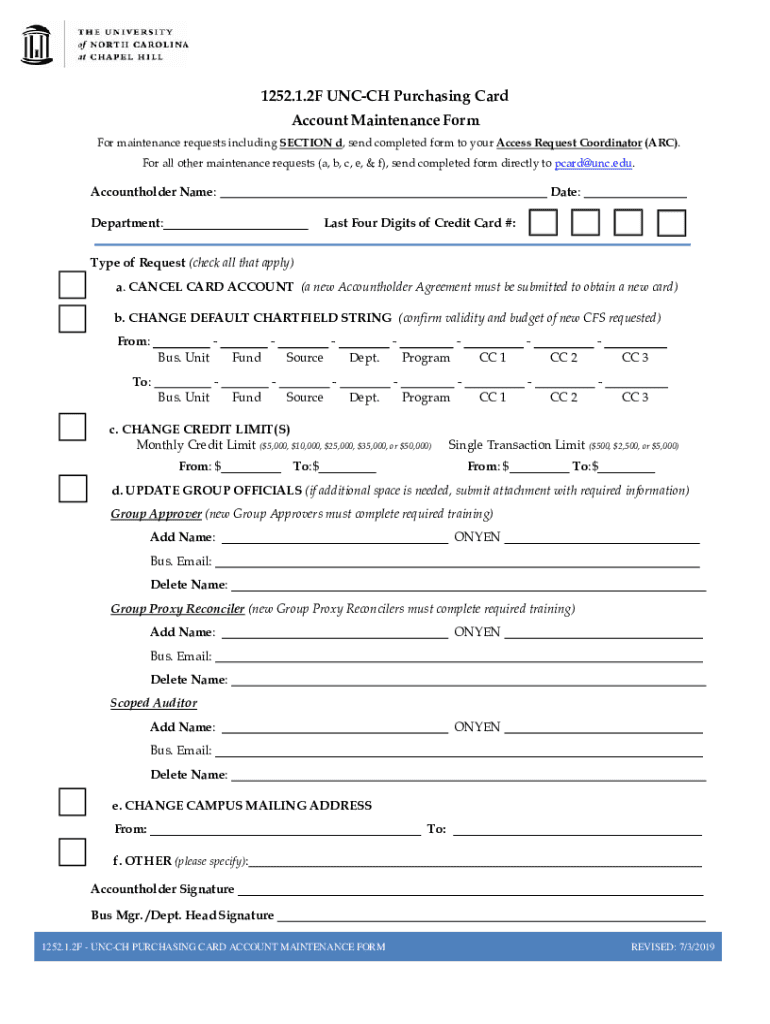 Fillable Online intranet.chem.unc.eduwp-contentuploads1252.1.2F UNC-CH ...