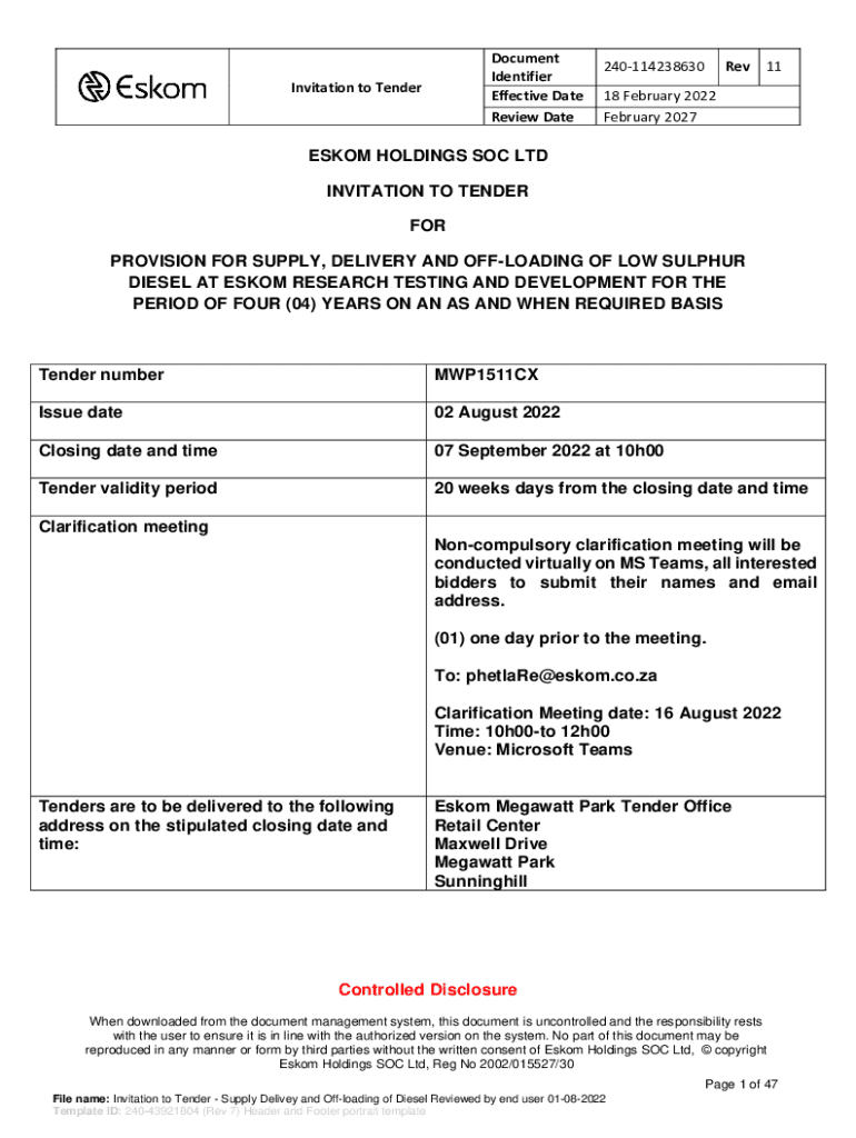 Fillable Online admin.etenders.gov.za HomeLog in - eTenders Admin ...