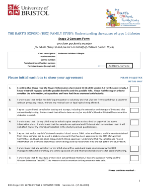 Fillable Online Stage 2 Consent Form Fax Email Print - pdfFiller