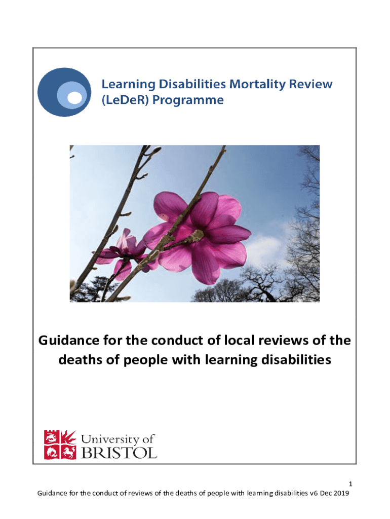 Fillable Online Changes to LeDer - Learning from Life and Death Reviews ...