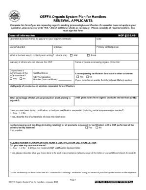 Fillable Online ocia.orgcertification-application-form-newCertification ...