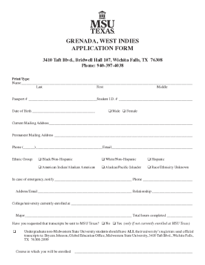 Fillable Online Consular Services for Citizens of GrenadaEmbassy of ...