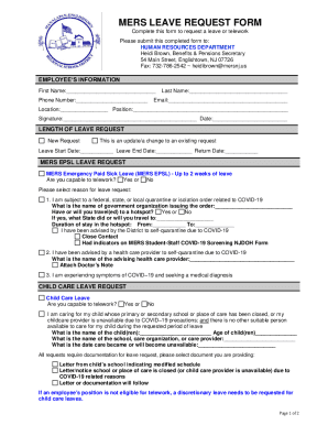Fillable Online Leave Request Form TemplateFormplusLeaves FormsHuman ...
