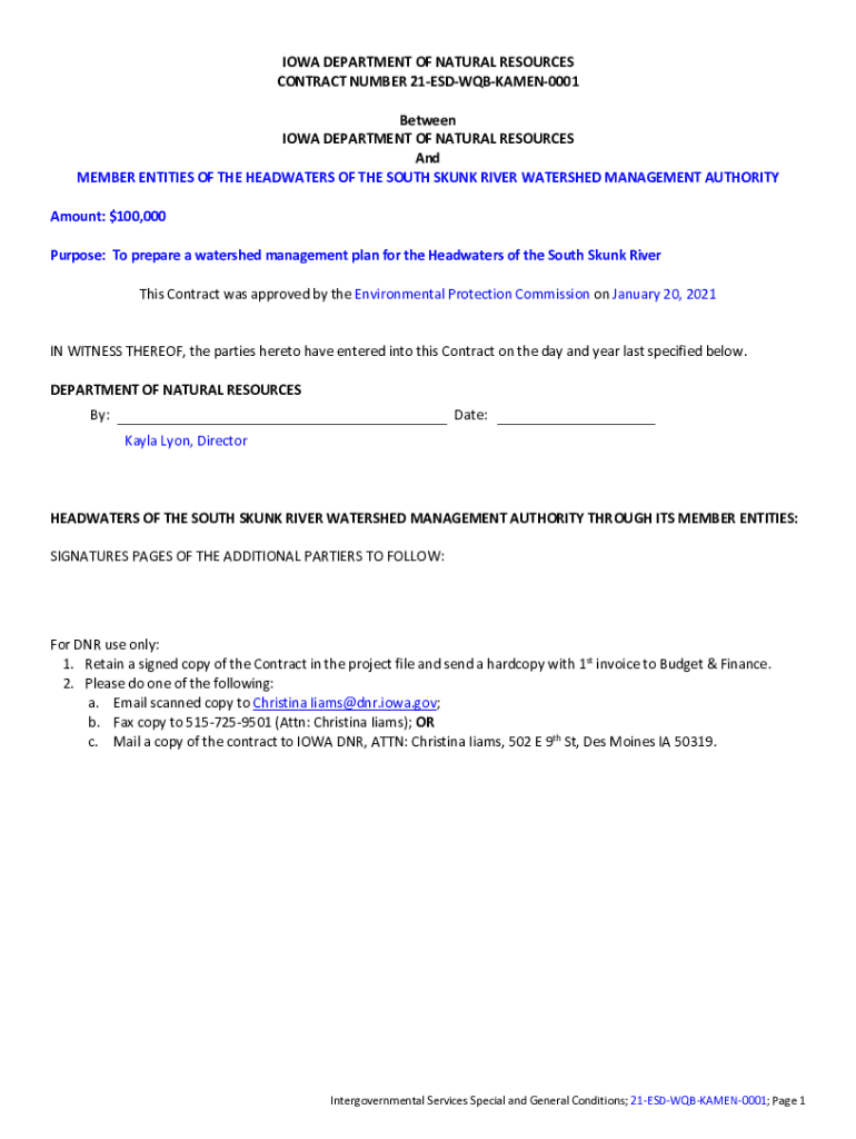 Fillable Online floydco.iowa.govDocumentCenterViewIOWA DEPARTMENT OF ...