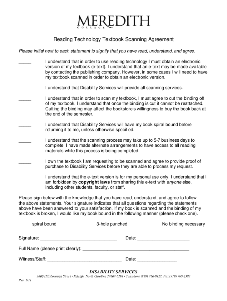 Fillable Online Acknowledgment of Reading and Understanding Sample ...